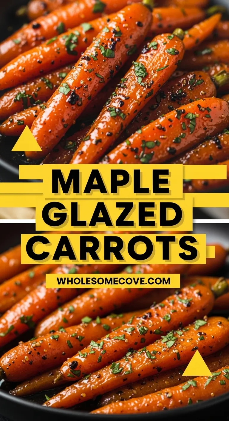 Maple Glazed Carrots Recipe: Sweet & Savory Side Dish - Wholesome Cove