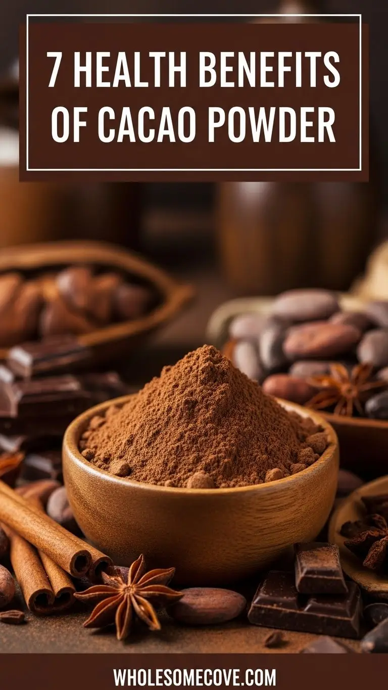 Health Benefits Of Cacao Powder: Nutrition Guide & Tips - Wholesome Cove